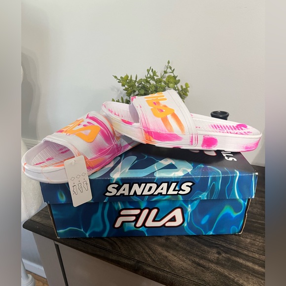 Fila | Shoes | Nwtfila Womens Slide Sandals | Poshmark